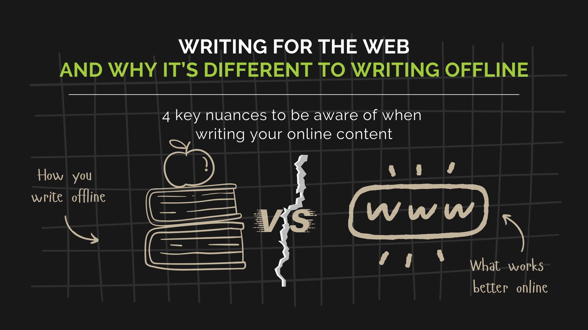 Writing for the Web: 4 Key Differences to Writing for Offline Media